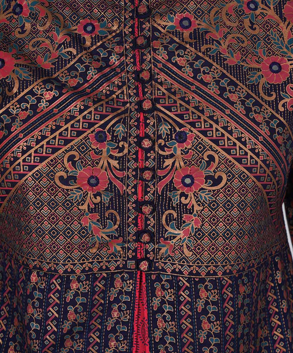 Navy Blue Empire Tunic